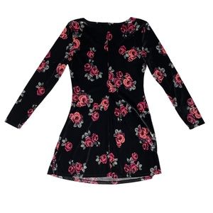 Joe Boxer | Dresses | Joe Boxer Floral Print Lone Sleeve Skater Dress ...